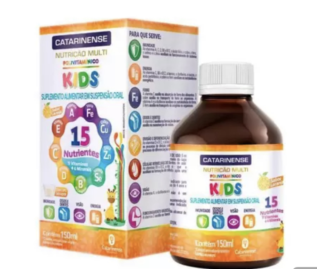 Polivitaminico Infantil Xarope 240ml – Farmácia Beltá